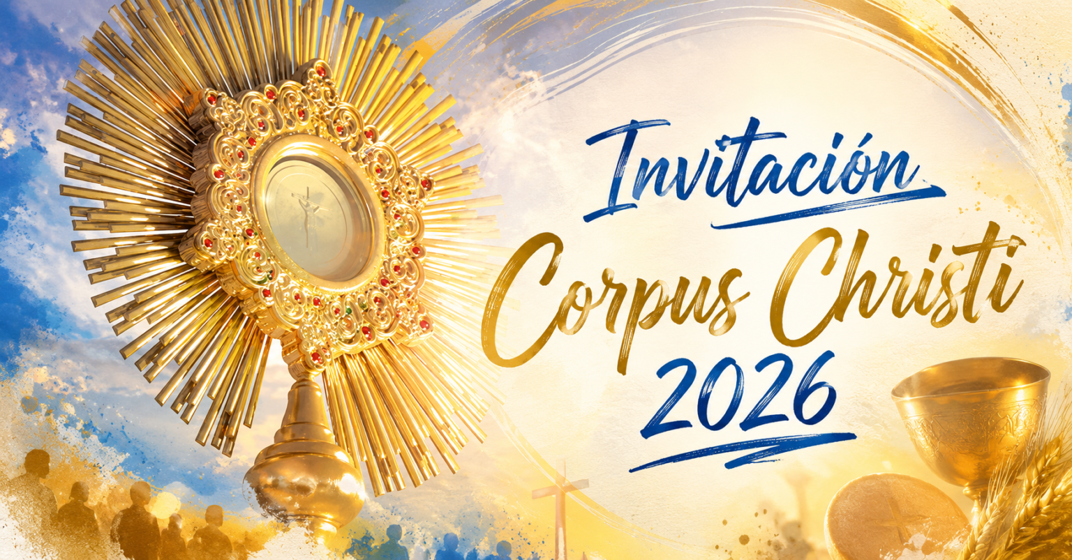 Invitación Corpus Christi 2026 – Colegio San Agustín